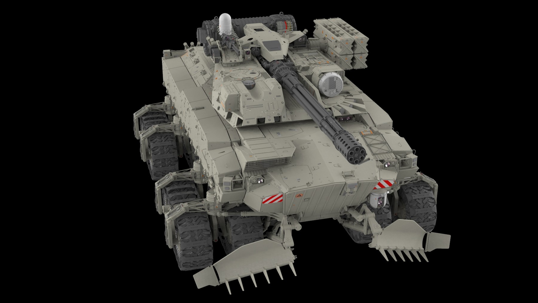 ArtStation - Sci fi Infantry fighting vehicle | Resources
