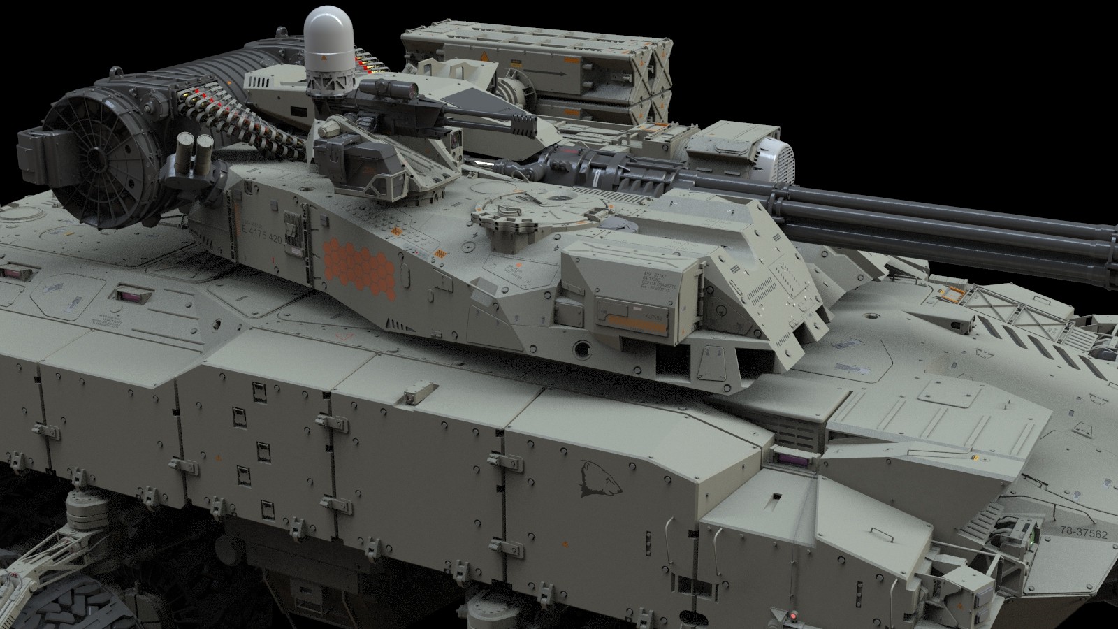 ArtStation - Sci fi Infantry fighting vehicle | Resources
