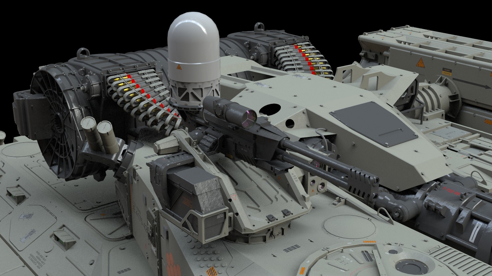ArtStation - Sci fi Infantry fighting vehicle | Resources