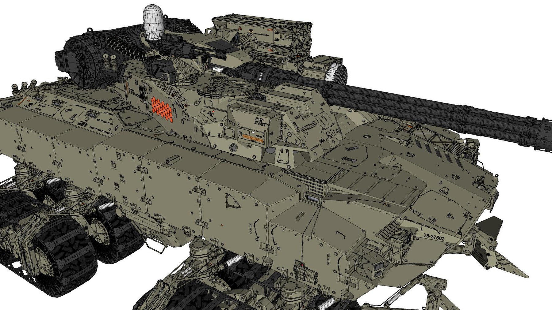 ArtStation - Sci fi Infantry fighting vehicle | Resources