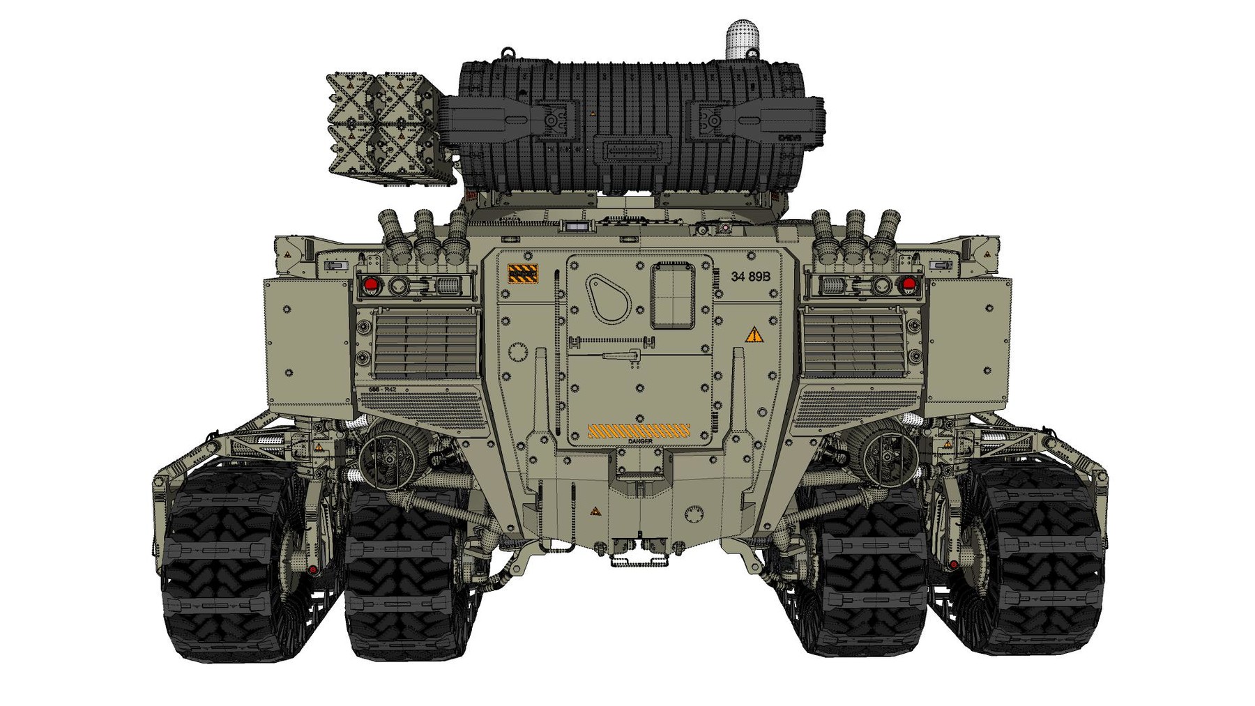 ArtStation - Sci fi Infantry fighting vehicle | Resources