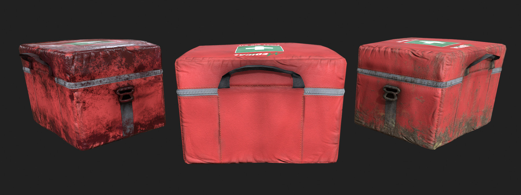ArtStation - First Aid Kit PBR | Game Assets