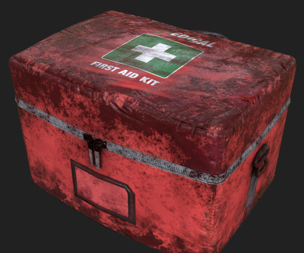 ArtStation - First Aid Kit PBR | Game Assets
