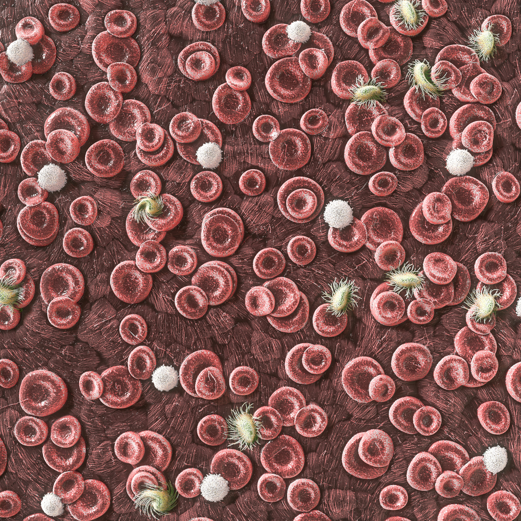 ArtStation - Blood Cells Material | Game Assets