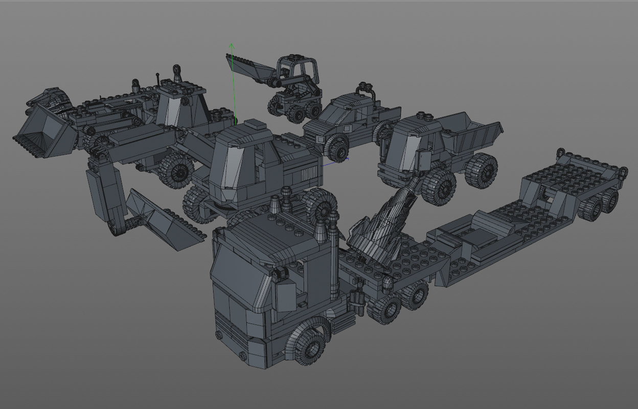 ArtStation - Lego Pack Truck | Resources