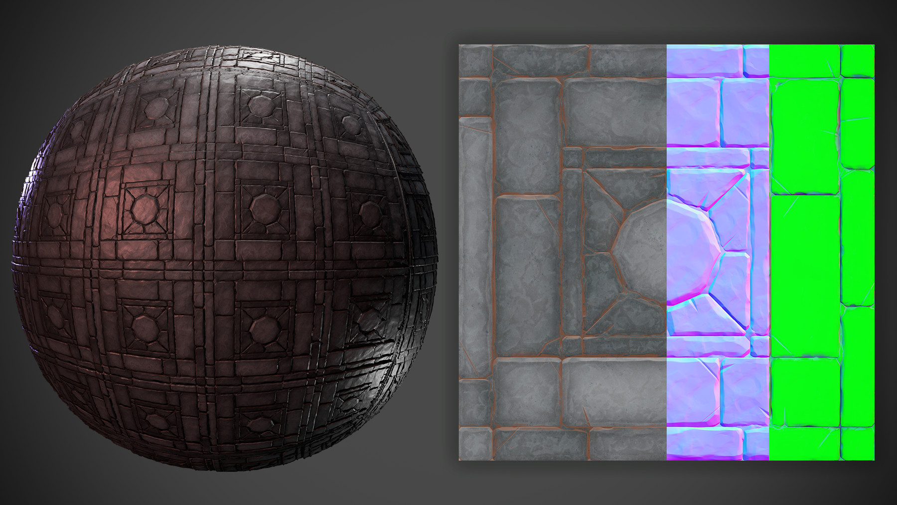 ArtStation - Tileable Dungeon Floor | Game Assets