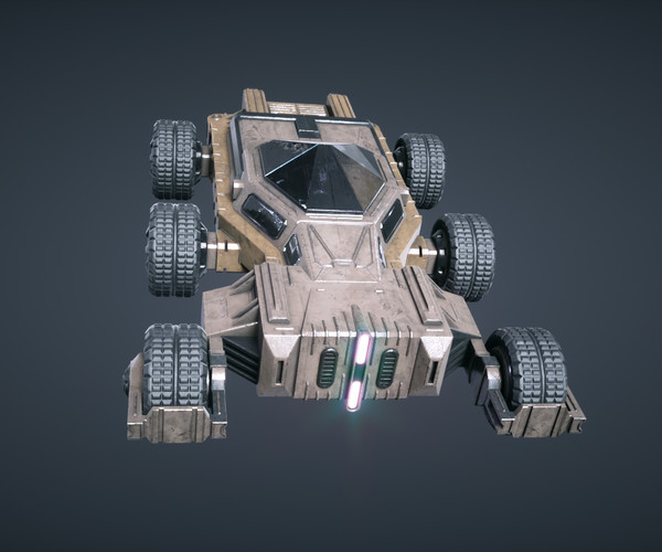 ArtStation - Mars KitBash - Vehicle | Game Assets