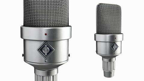 ArtStation - Microphone - Neumann KM254 | Game Assets