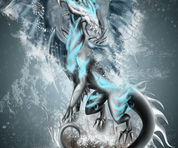 ArtStation - WINTER DRAGON | Artworks