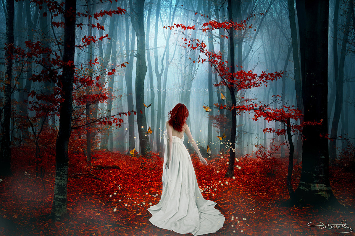 ArtStation - Autumn Nymph | Artworks