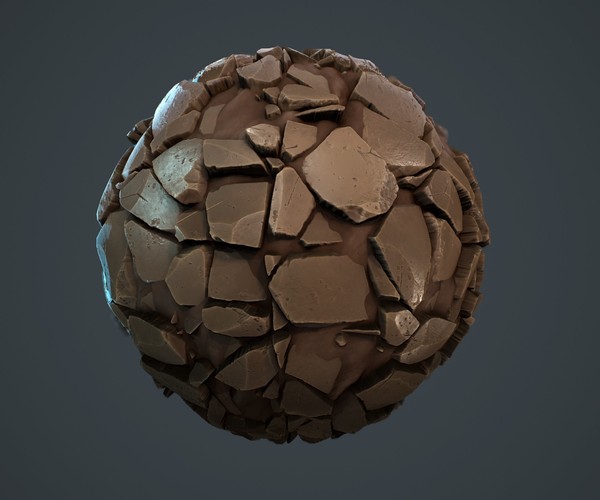 ArtStation - Stylized Stone Generator - Substance Designer | Game Assets