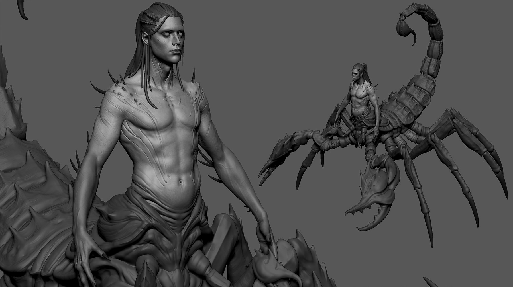 ArtStation - Skorpio - Zbrush Sculpt | Resources