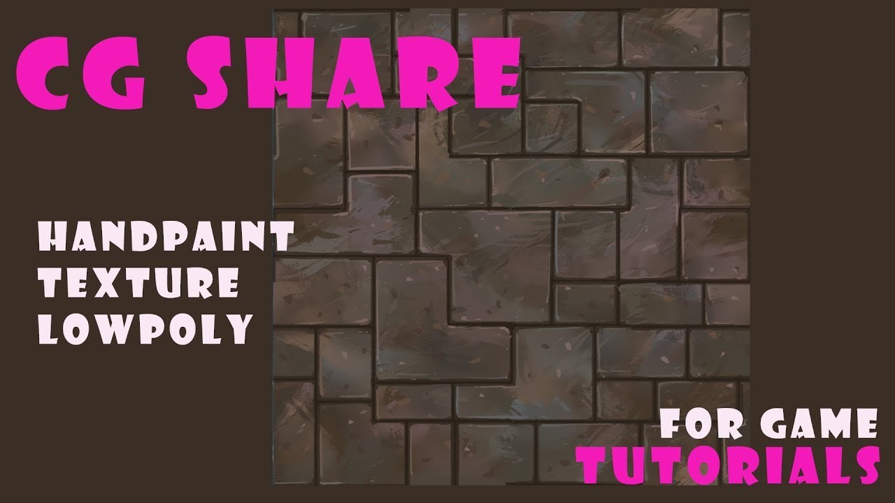 ArtStation - 【TEXTURE】Low Poly Game Ground floor-001 | Game Assets