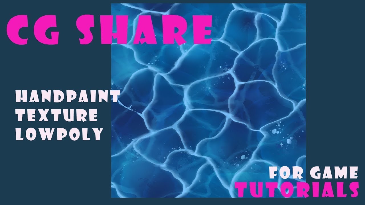 ArtStation - 【TEXTURE】Low Poly Game Asset Water CGshare | Game Assets