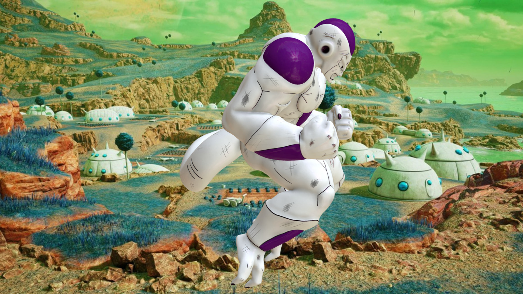 ArtStation - Freezer Full Power (3D Sculpture) | Resources