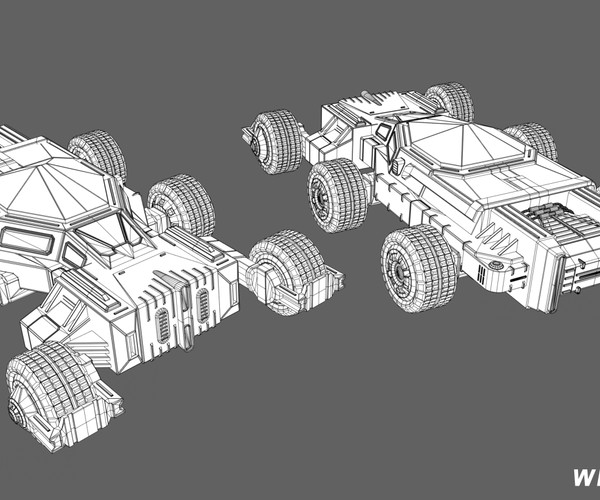 ArtStation - Mars Colony (KitBash) Pack | Game Assets