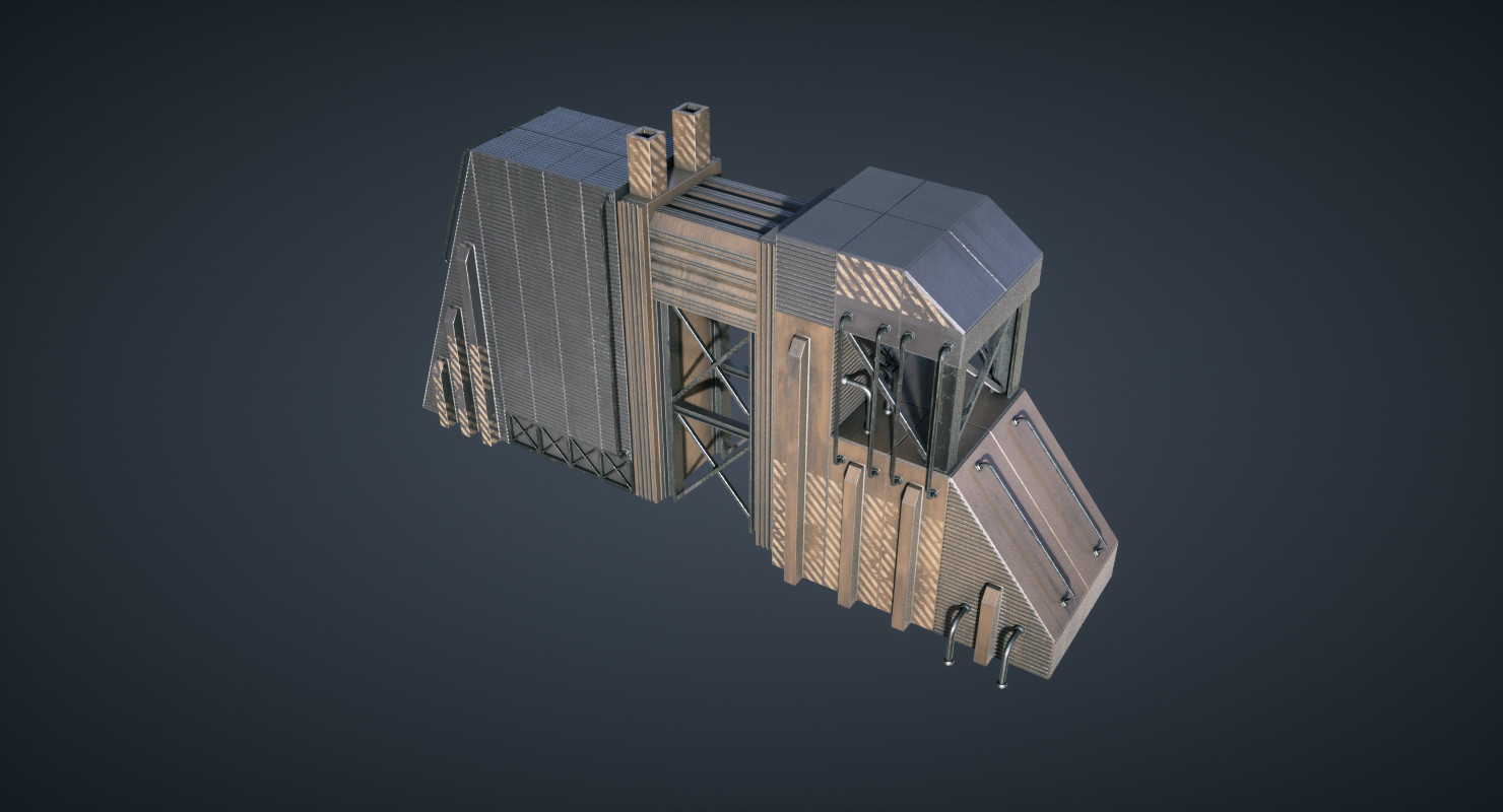 ArtStation - Mars Colony (KitBash) Pack | Game Assets