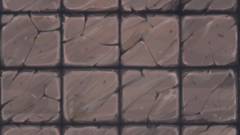 ArtStation - 【TEXTURE】Low Poly Game Ground floor-001 | Resources