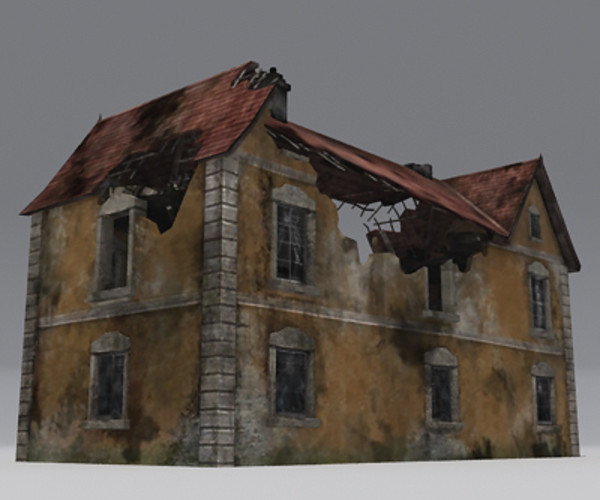 ArtStation - Realistic Old Building | Game Assets