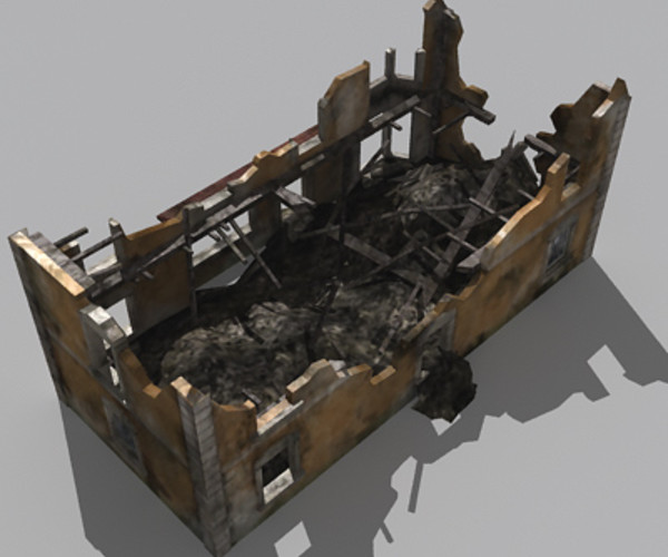 ArtStation - Realistic Old Building | Game Assets