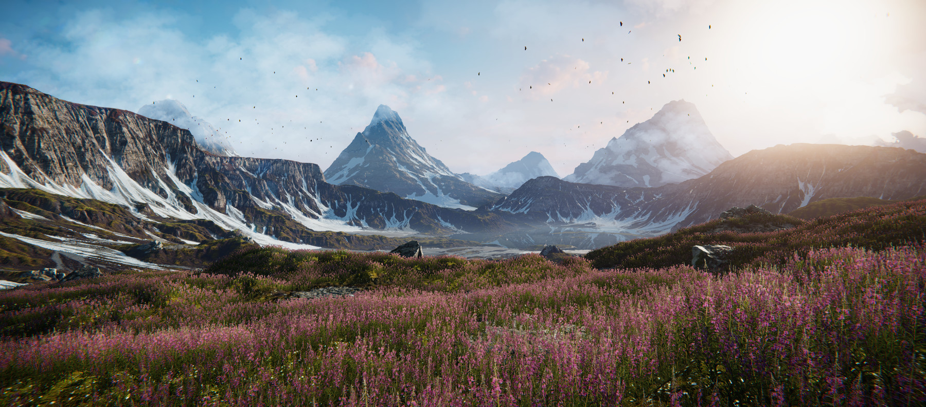 ArtStation - Mountain Lake Valley Environment - Unity 2017 Project ...