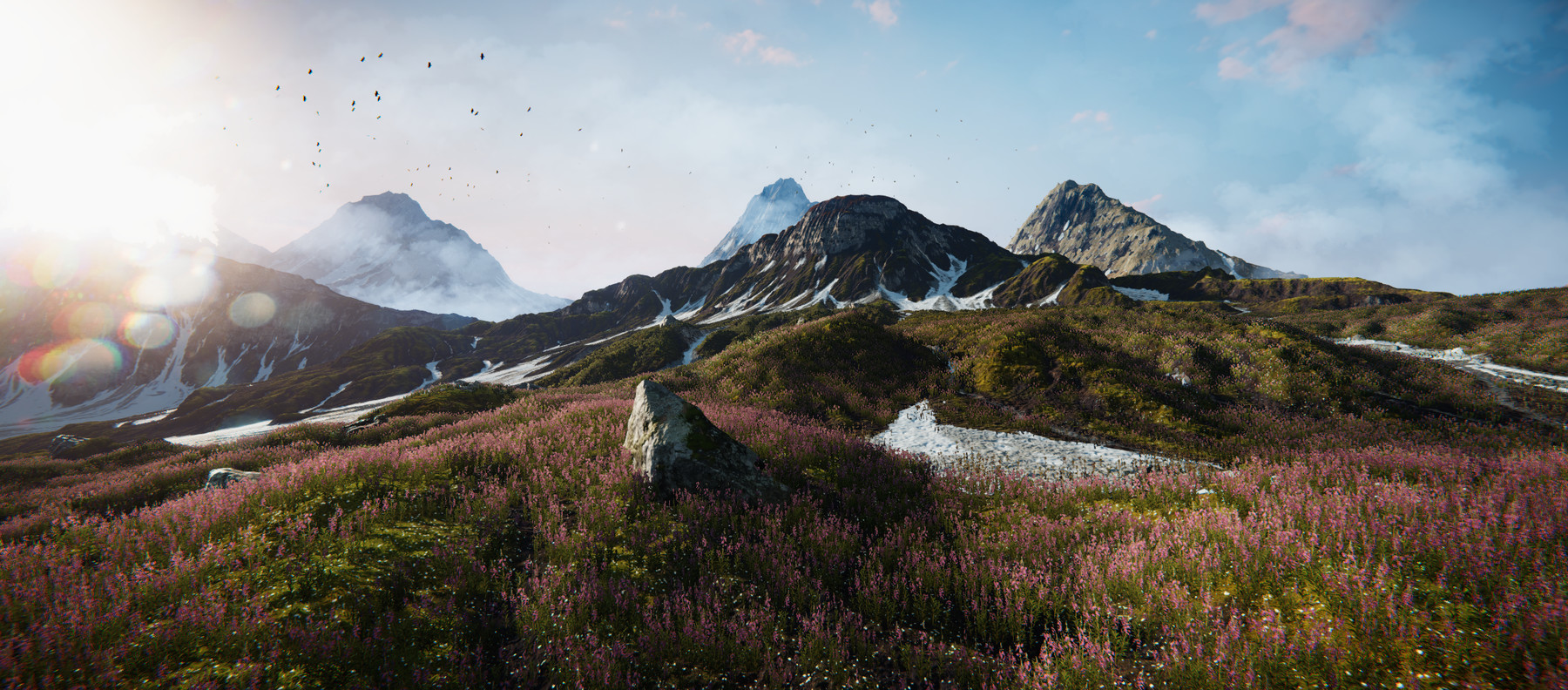 ArtStation - Mountain Lake Valley Environment - Unity 2017 Project ...