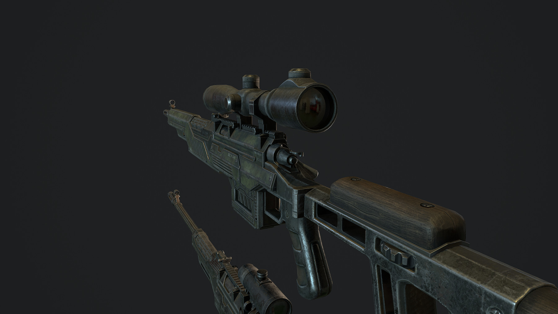 ArtStation - Sniper rifle | Game Assets