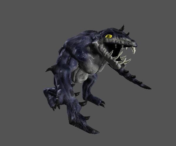 ArtStation - Monster X | Game Assets