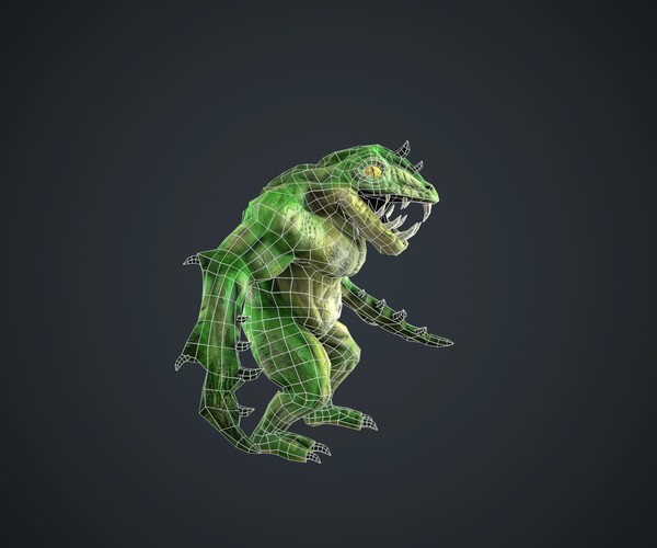 ArtStation - Monster X | Game Assets