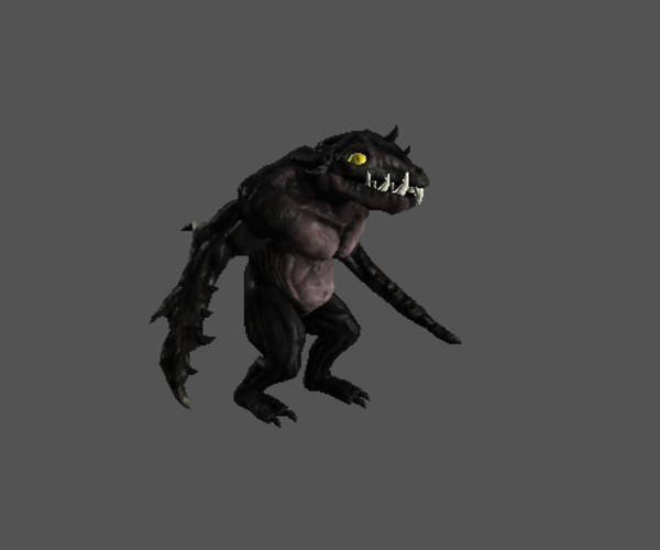 ArtStation - Monster X | Game Assets