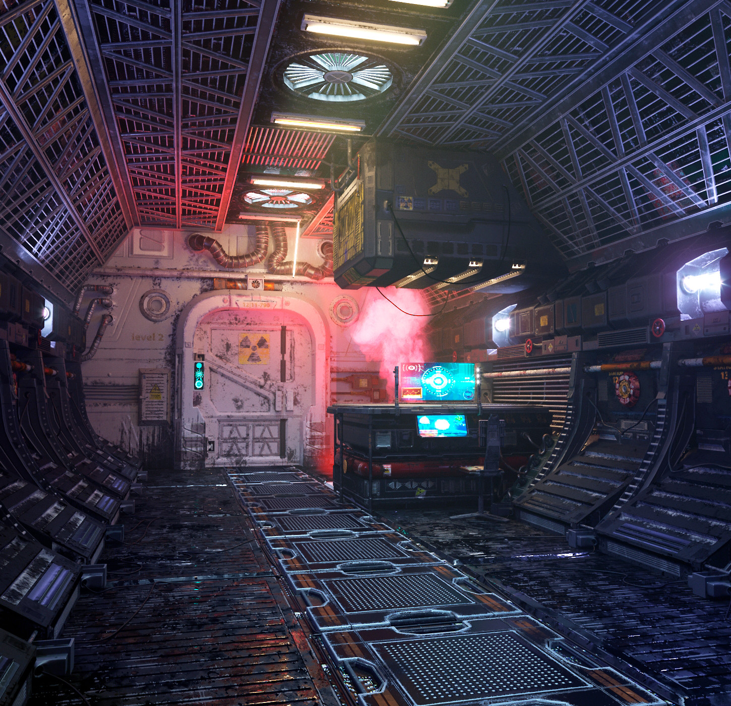 ArtStation - sci fi room | Resources
