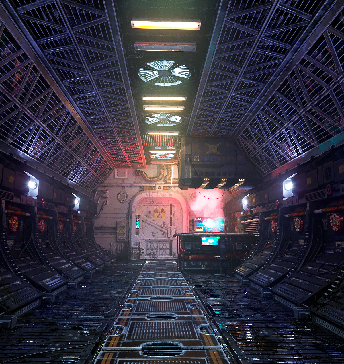 ArtStation - sci fi room | Resources