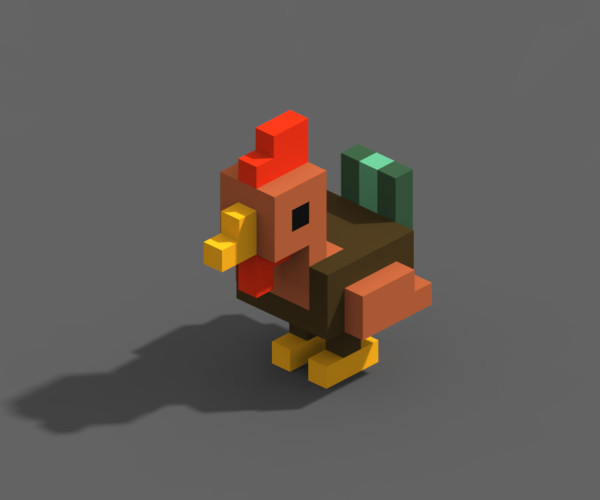 ArtStation - Voxel Animals | Resources