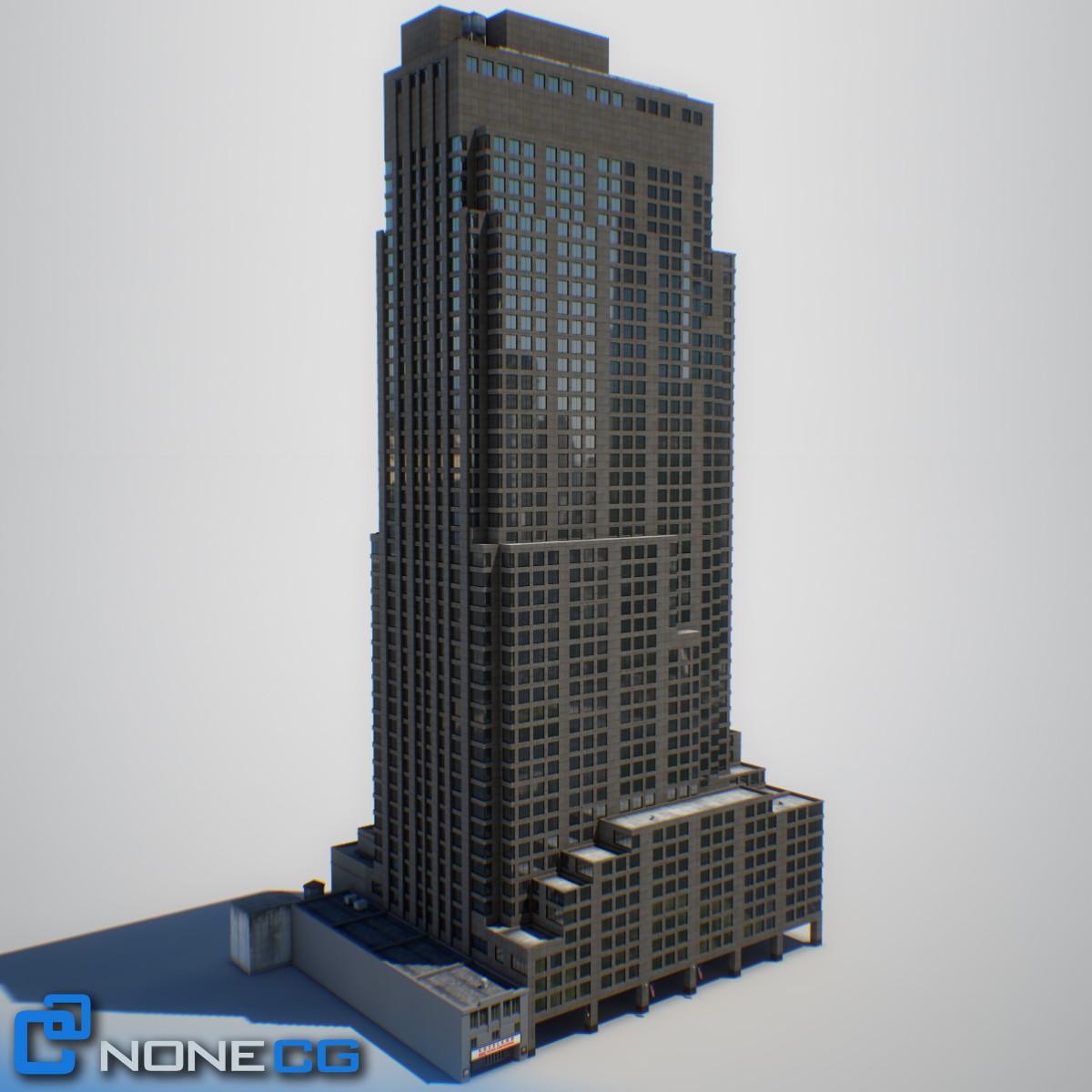 ArtStation - NYC Building 1685 Broadway Theater | Game Assets