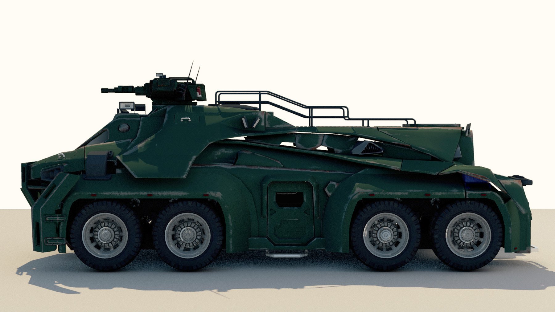 ArtStation - Sci-Fi Military Car | Resources