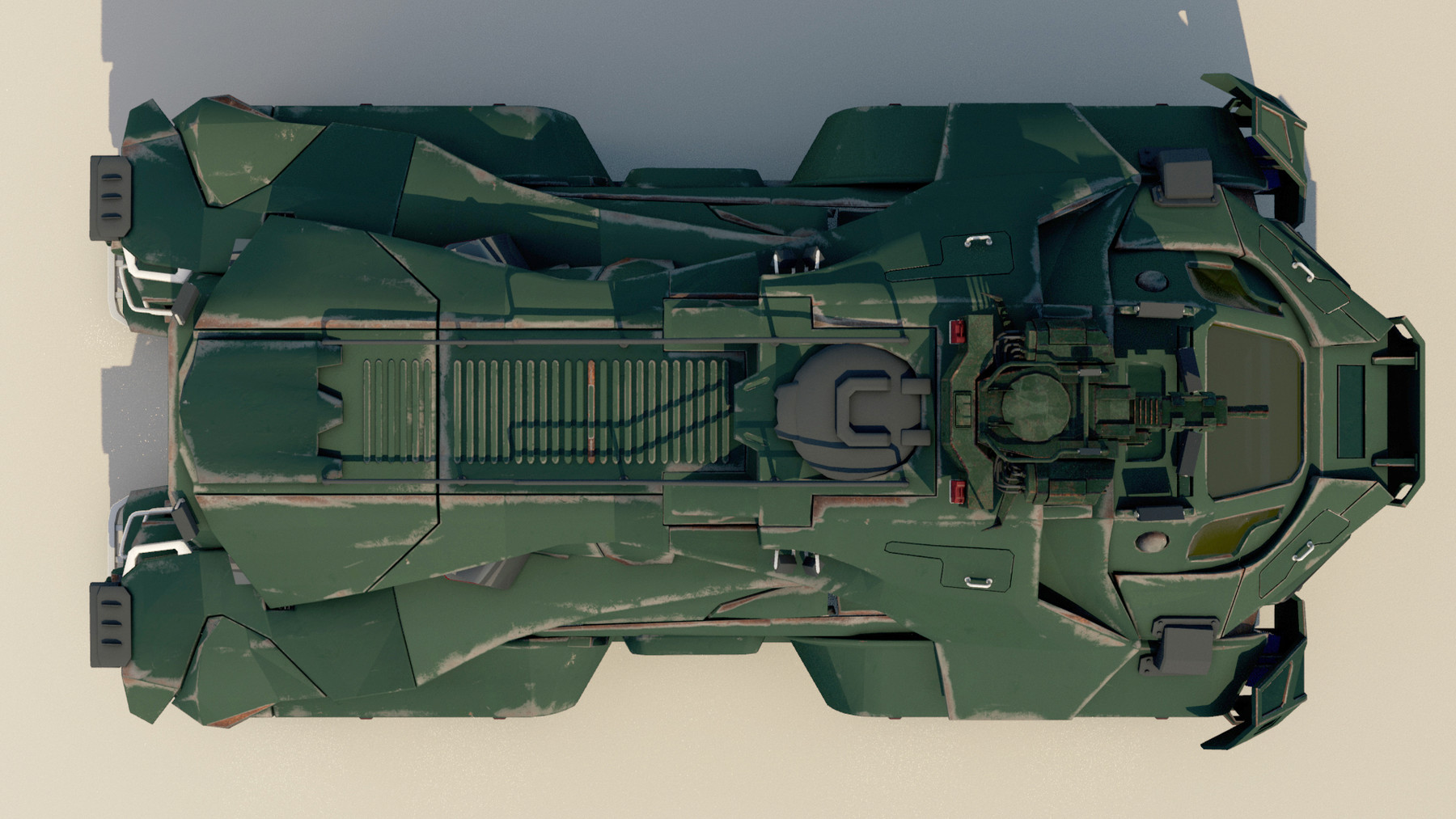 ArtStation - Sci-Fi Military Car | Resources