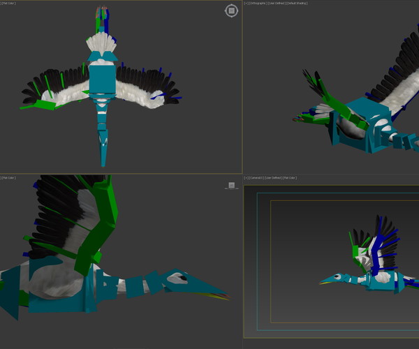 ArtStation - Animated Stork | Resources