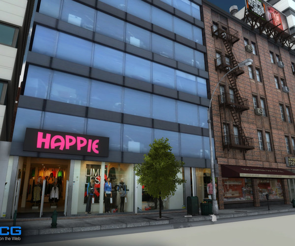 ArtStation - NYC 8-Blocks Unity | Game Assets