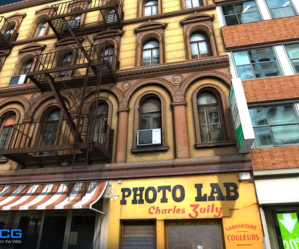 ArtStation - NYC Block #5 Unity | Game Assets