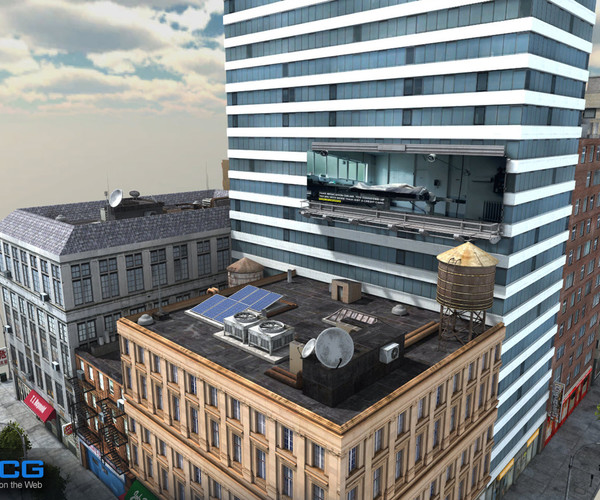 ArtStation - NYC Block #5 Unity | Game Assets