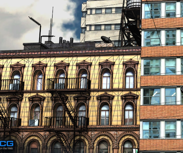 ArtStation - NYC Block #5 Unity | Game Assets