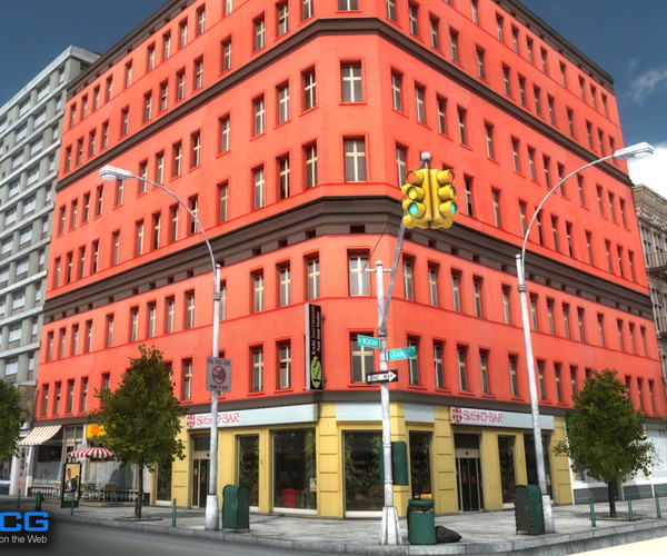 ArtStation - NYC Block #7 Unity | Game Assets