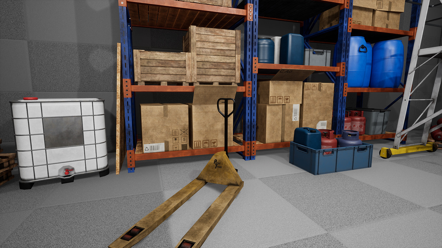 ArtStation - [UE4/UE5] Modular Warehouse Props Pack | Resources