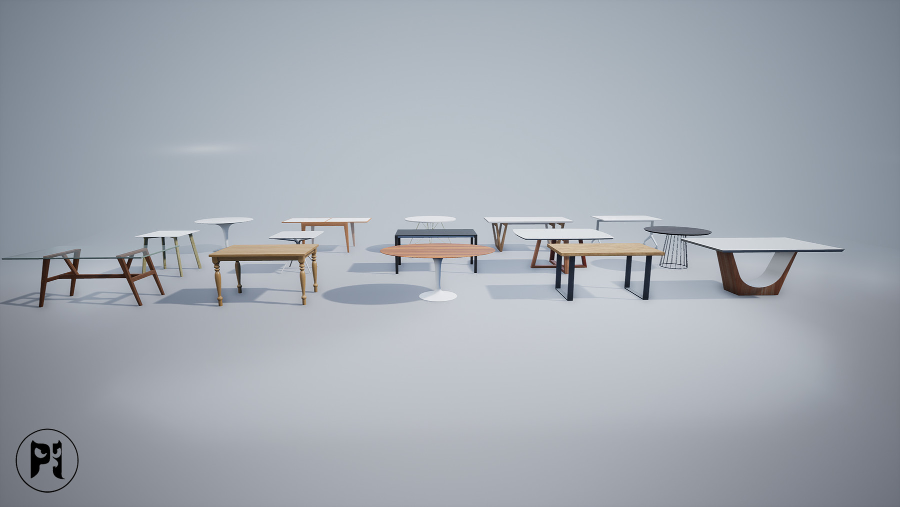 ArtStation - Archviz Table Pack Vol 01 (UE4 Project and RAW Files ...