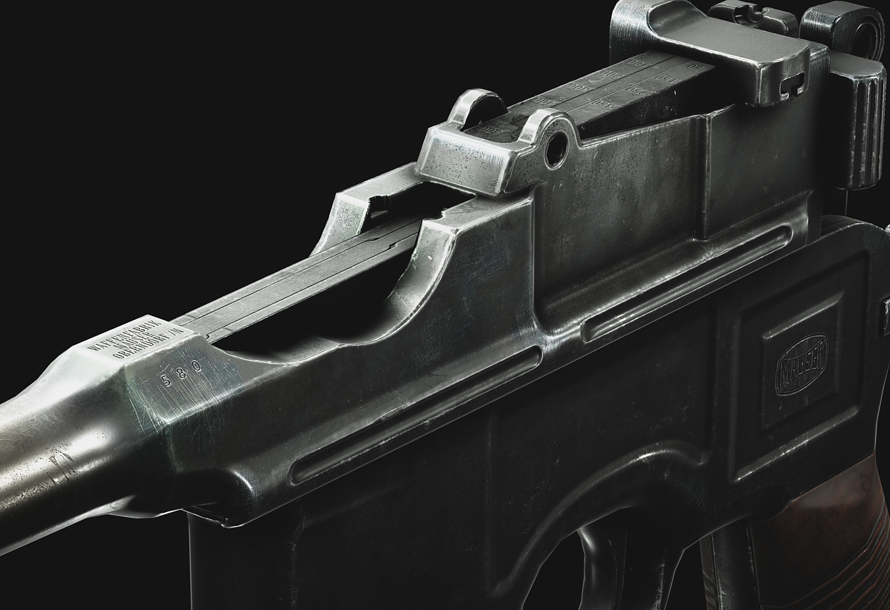 ArtStation - Mauser C96 | Game Assets