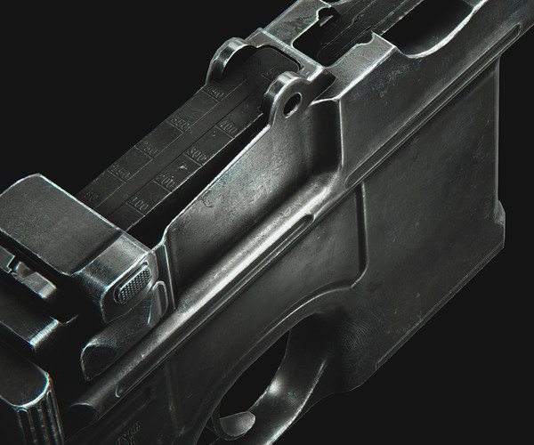 ArtStation - Mauser C96 | Game Assets