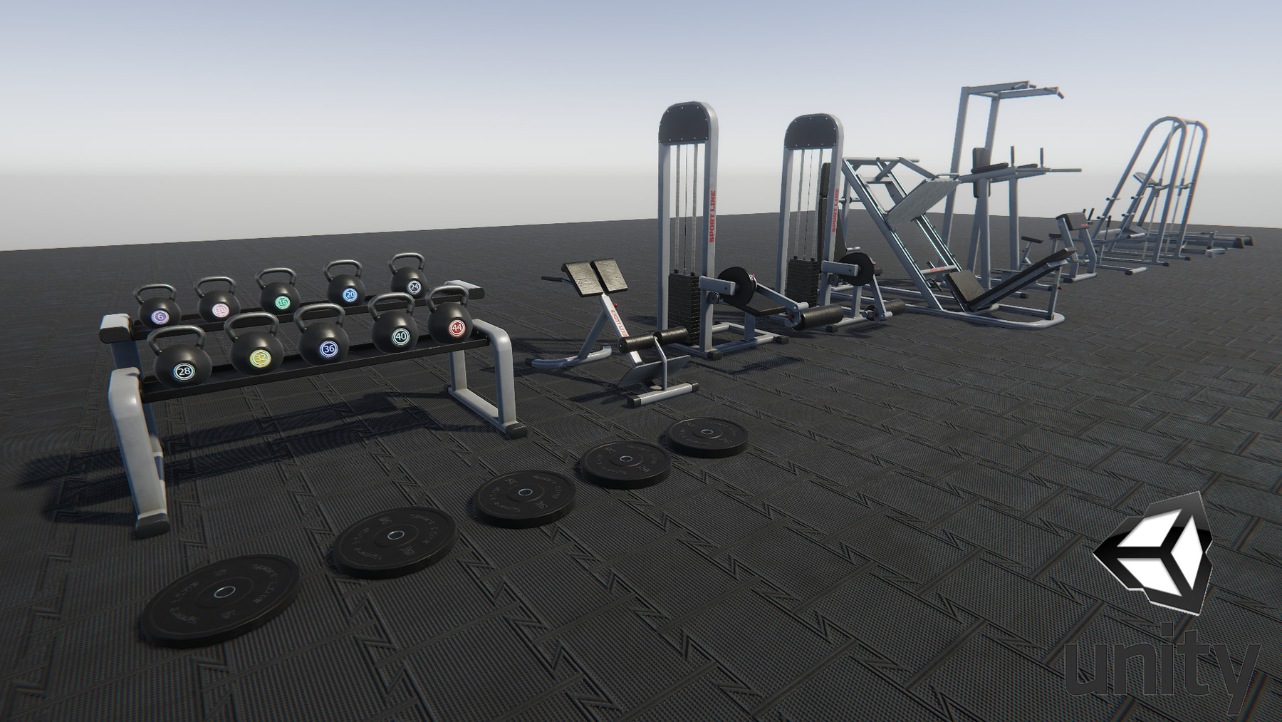 ArtStation - Gym Props PACK 02 | Resources