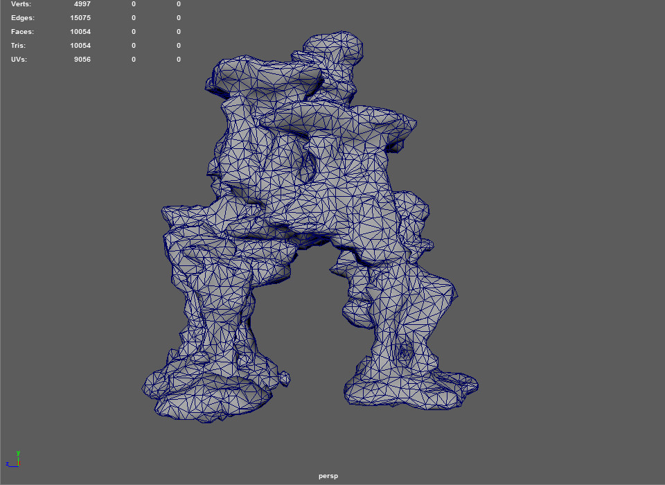ArtStation - Low poly Lava Cave Rock Module Pack | Game Assets