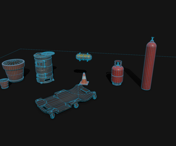 ArtStation - Mixed Props | Game Assets