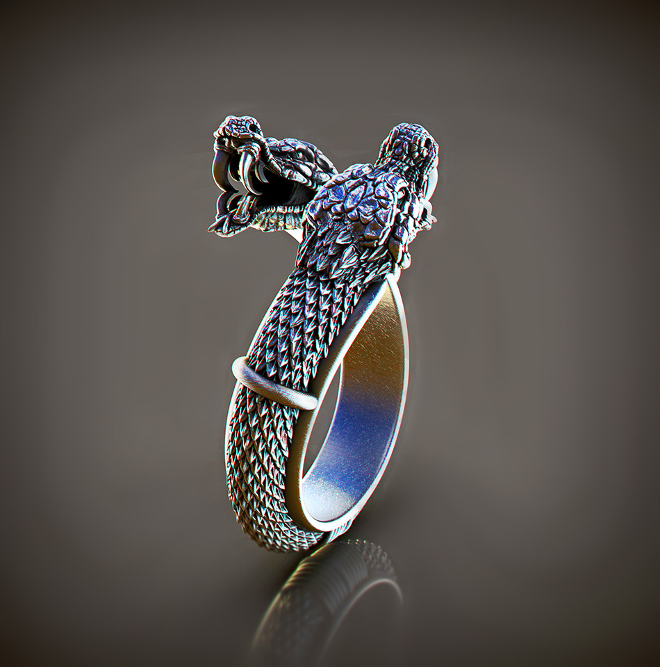 ArtStation - Snake Ring 01 | Resources